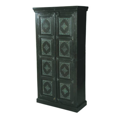 Kellogg rustic double door armoire store